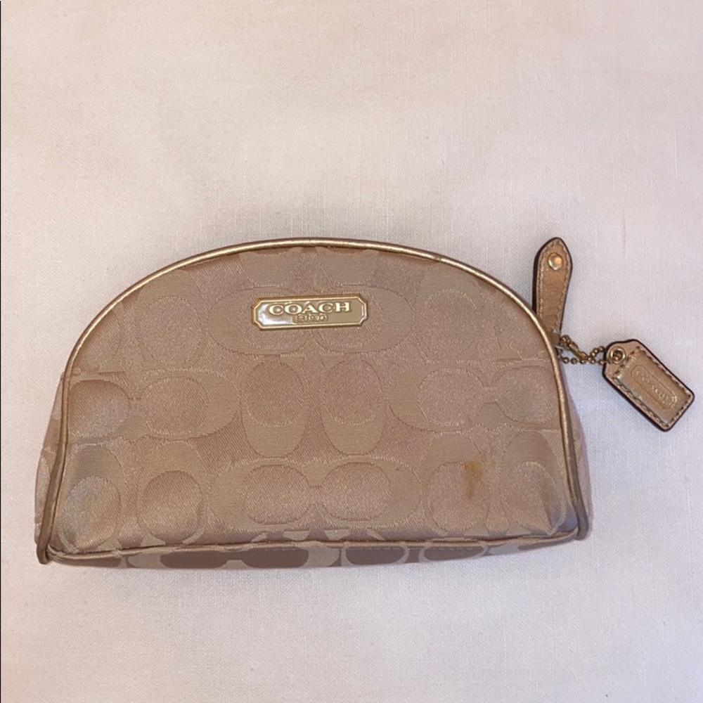 Vintage Coach Makeup Bag - Gem
